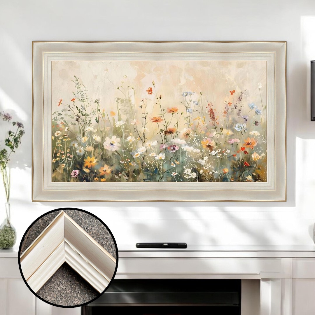 Custom Frame for LG TV | Handmade Wooden Bezel for Lg OLED and Qned ...