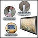 Elegant Gold Edge TV Frame, Samsung Frame Tv Bezel, Custom Brand Tv ...