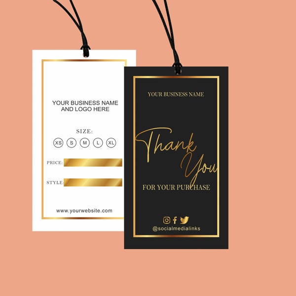 Retail Swing Tag - Etsy