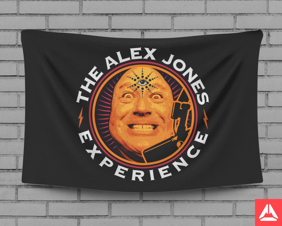 The Alex Jones Experience Flag, Infowars Flag, Joe Rogan Flag, Alex ...