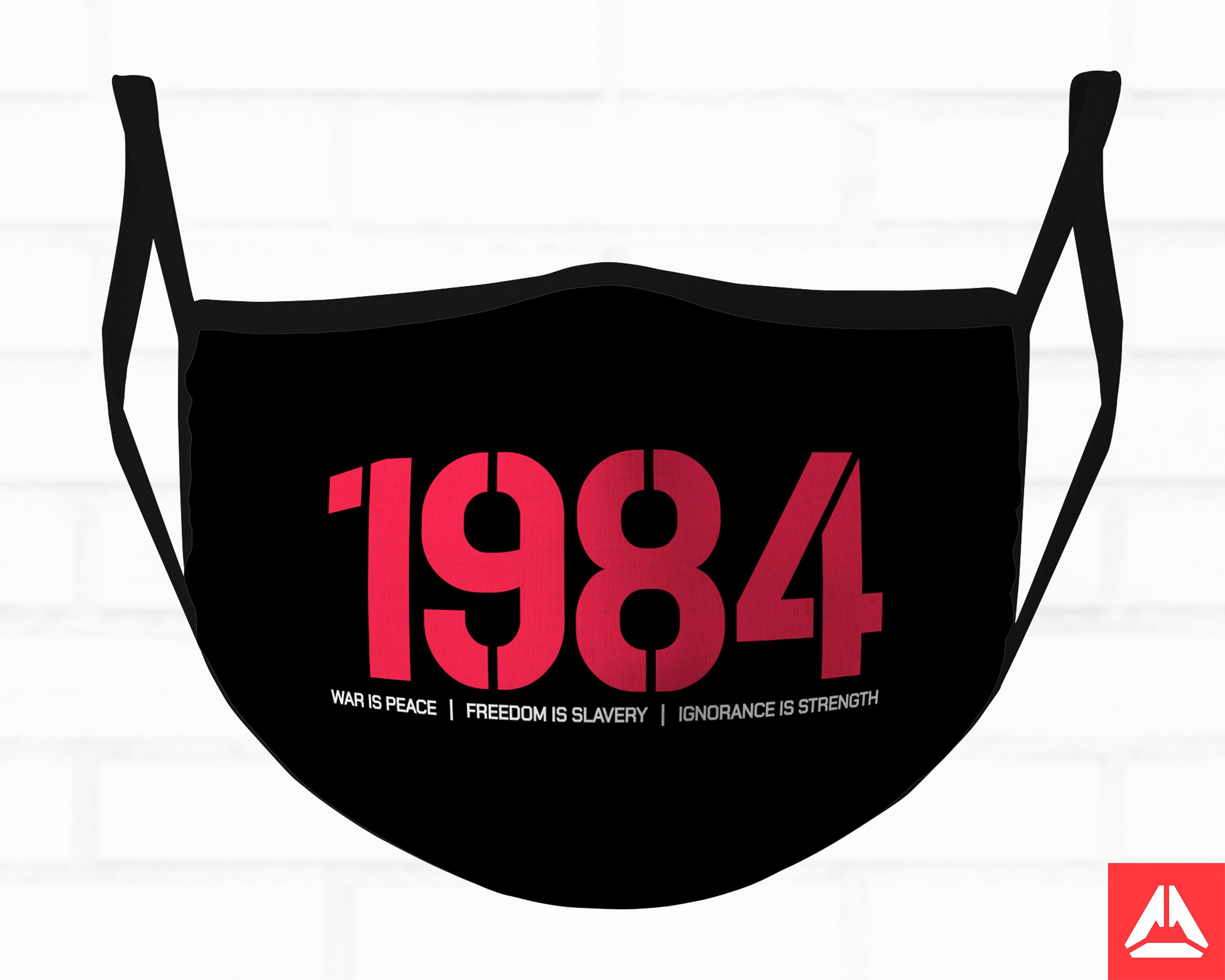 1984 Face Mask Antimask Mask Anti-mask Mask Infowars Alex - Etsy