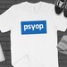 PSYOP Shirt Facebook Logo Flip Conspiracy Shirt Red Pill - Etsy