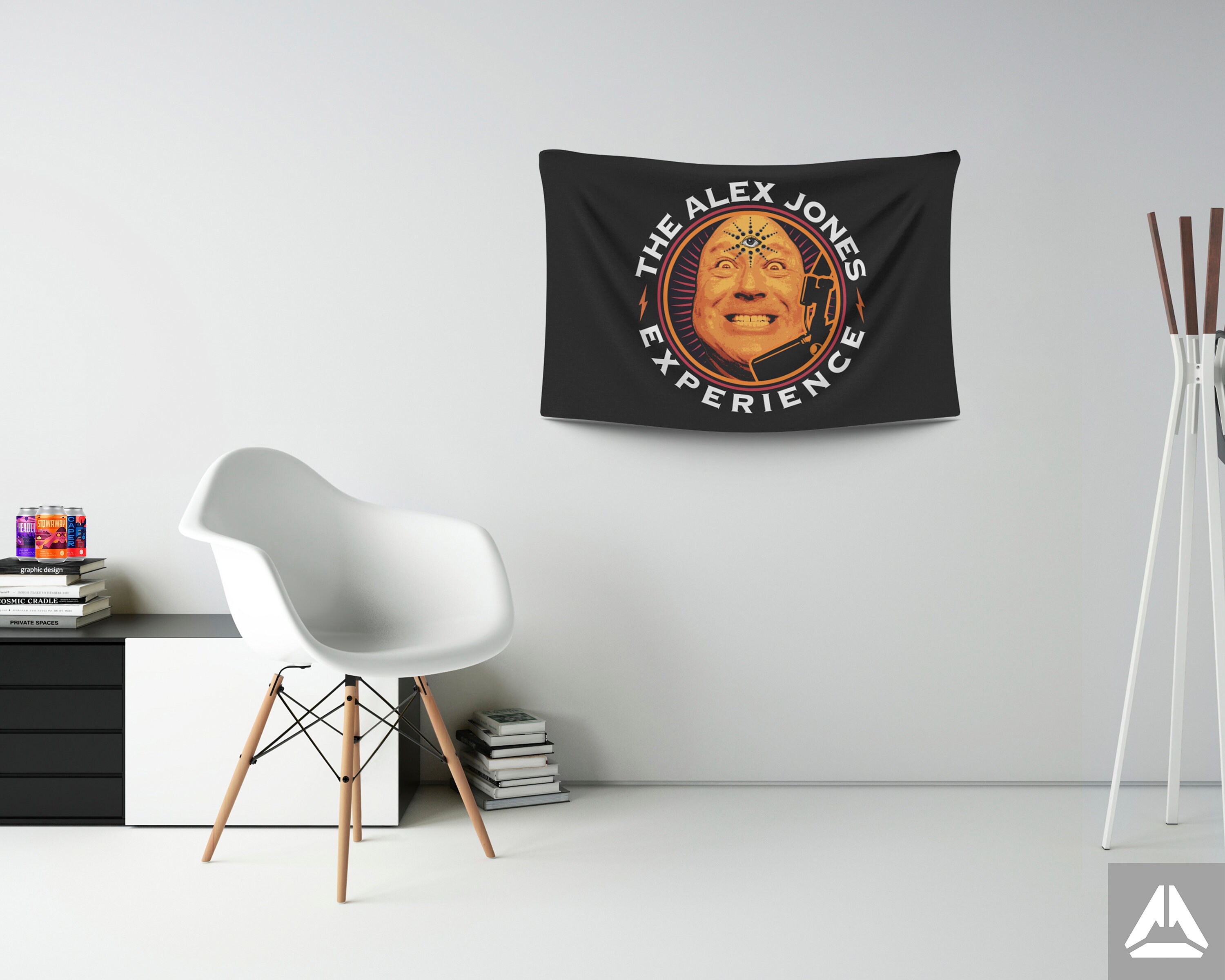 The Alex Jones Experience Flag Infowars Flag Joe Rogan Flag - Etsy