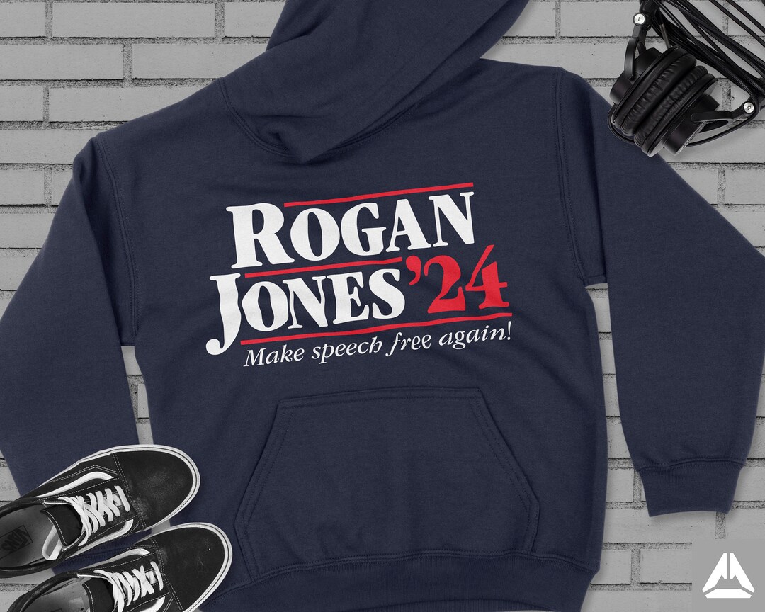 Rogan Jones 2024 Hoodie, Joe Rogan Hoodie, Alex Jones Hoodie, Infowars ...