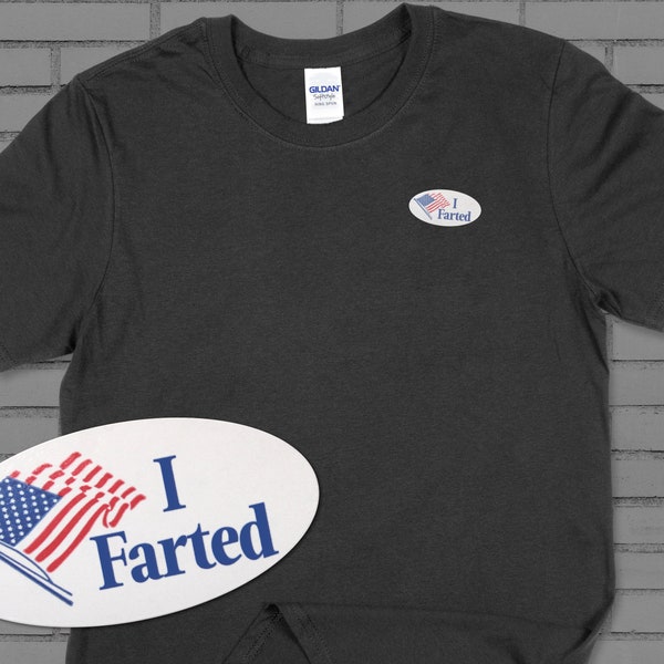 I Farted Vote Sticker - Etsy