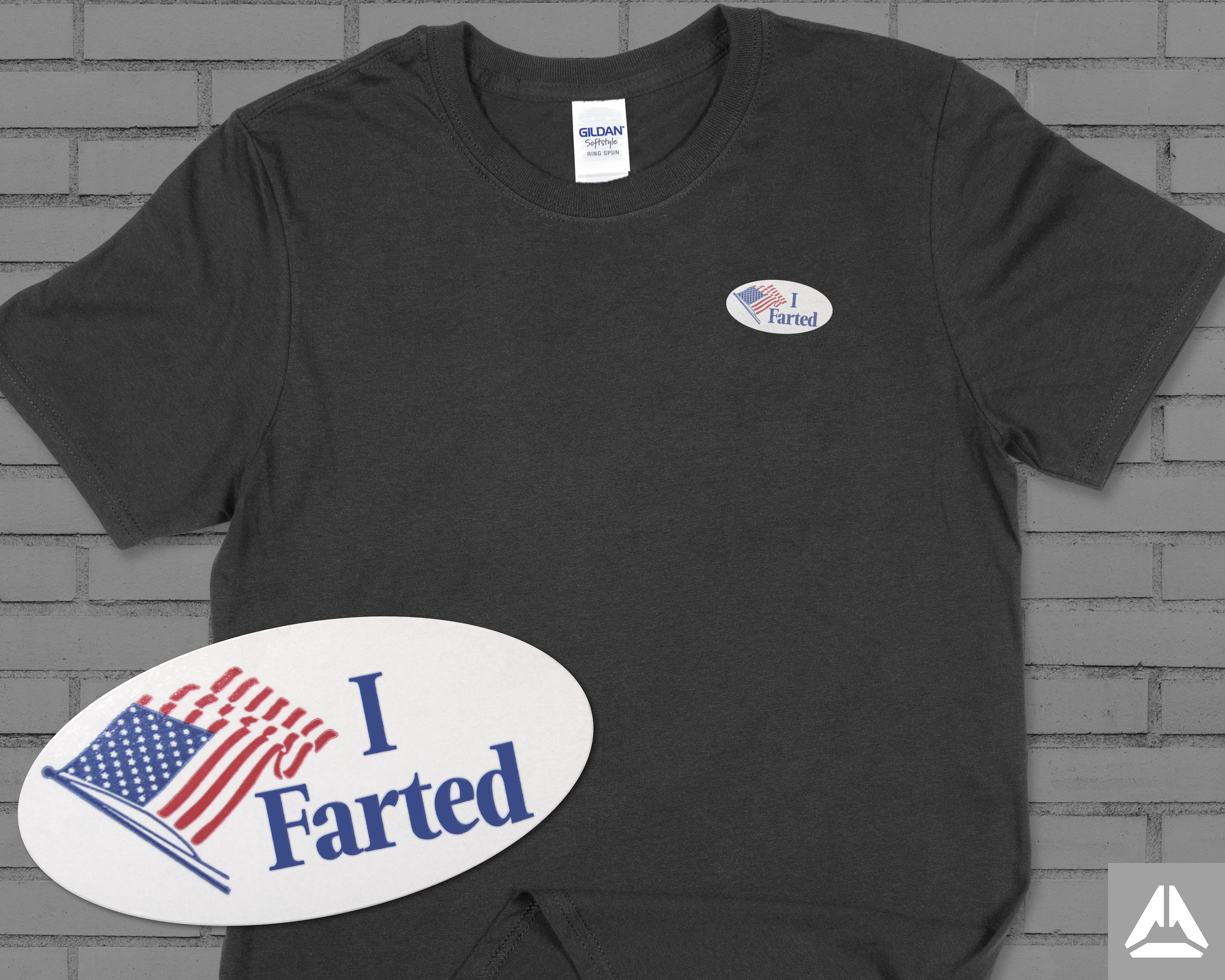 I Voted Sticker Shirt I Farted Shirt Fart Shirt Funny Fart | Etsy