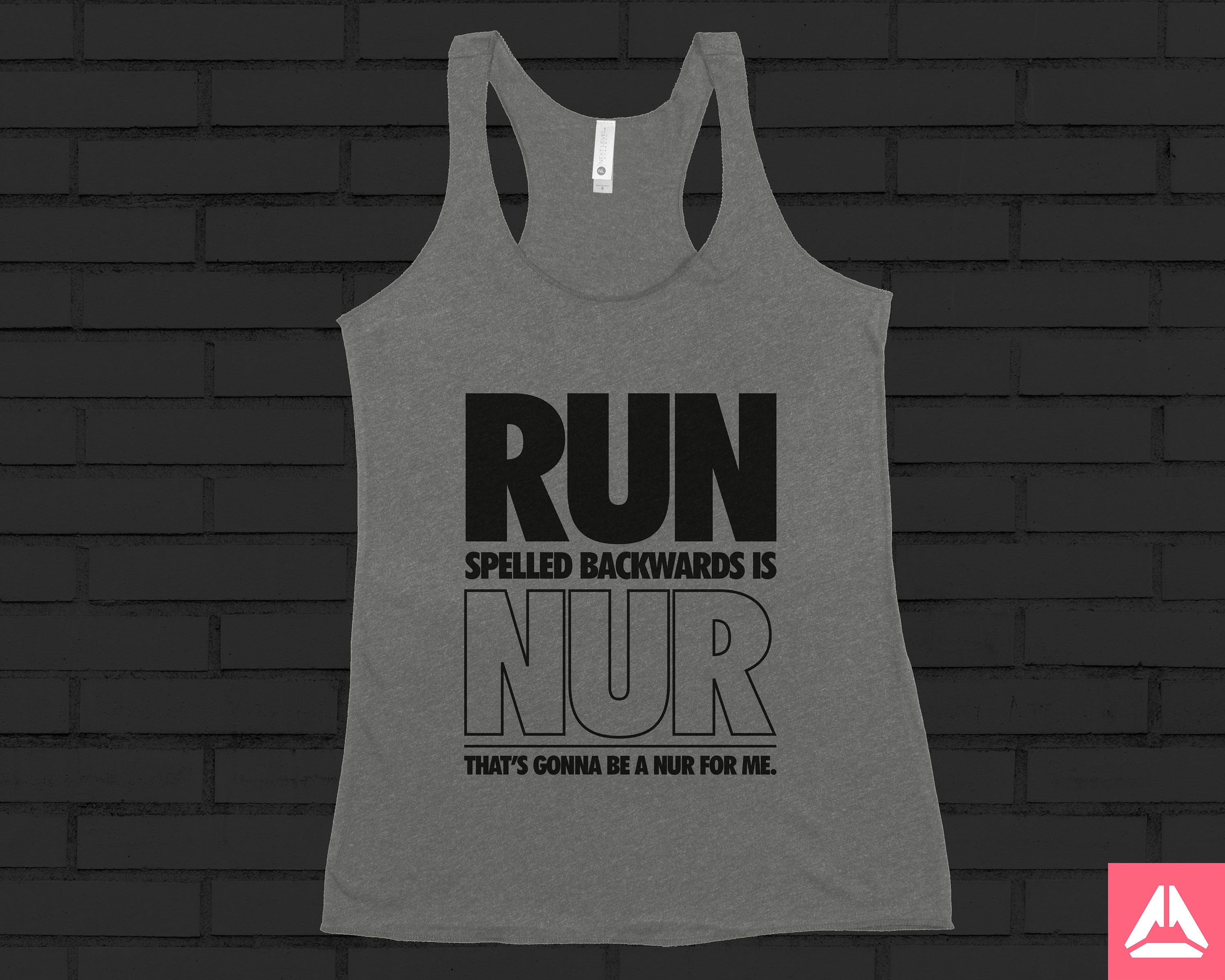 Run Spelled Backwards is Nur That's a NUR From Me Tank | Etsy