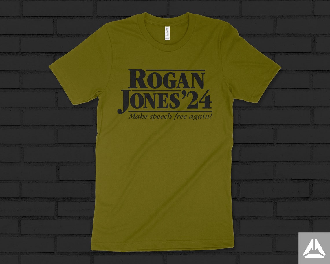 Rogan Jones 2024 Shirt Joe Rogan Shirt Alex Jones Shirt | Etsy