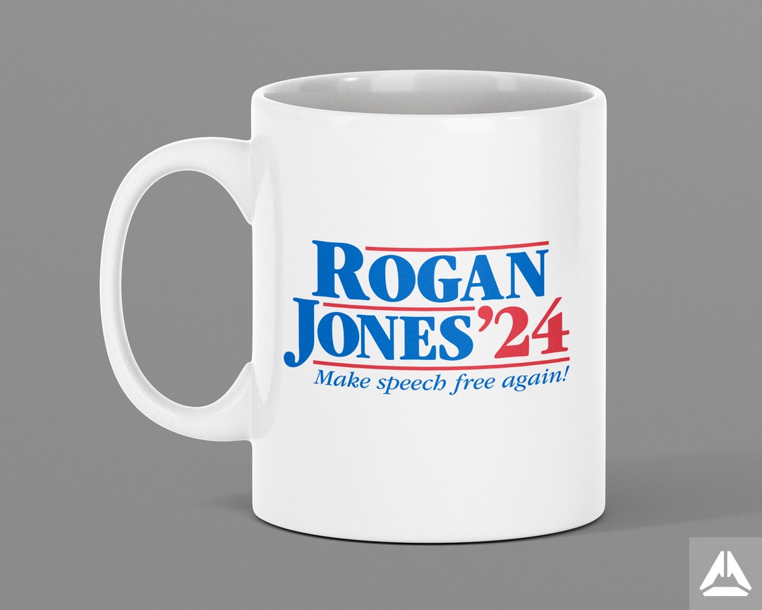 Rogan Jones 2024 Mug, Infowars Mug, Funny Political Mug, JRE Mug ...