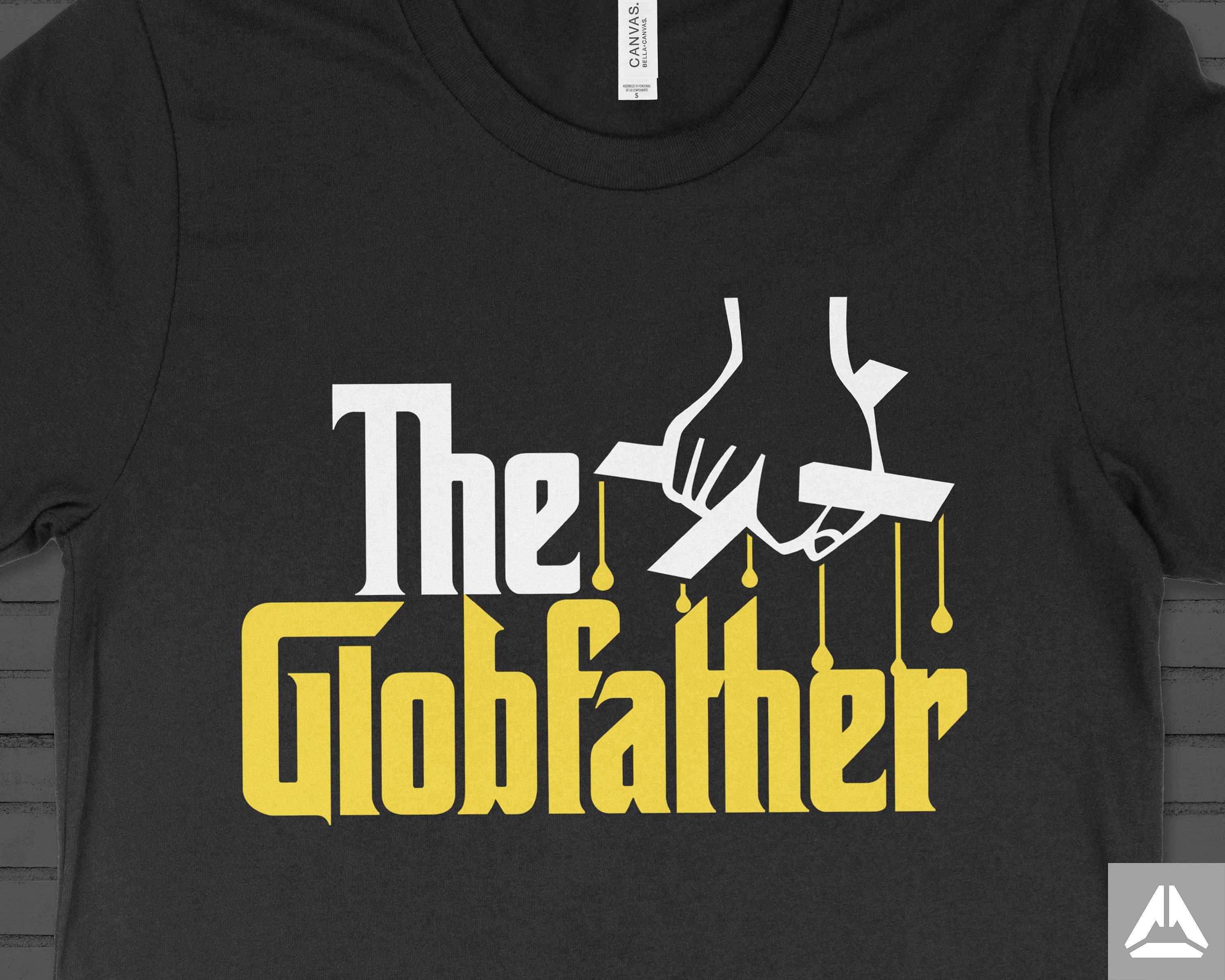 The Globfather (logo Flip) Stoner Shirt, 420 Shirt, Dabbers Shirt ...