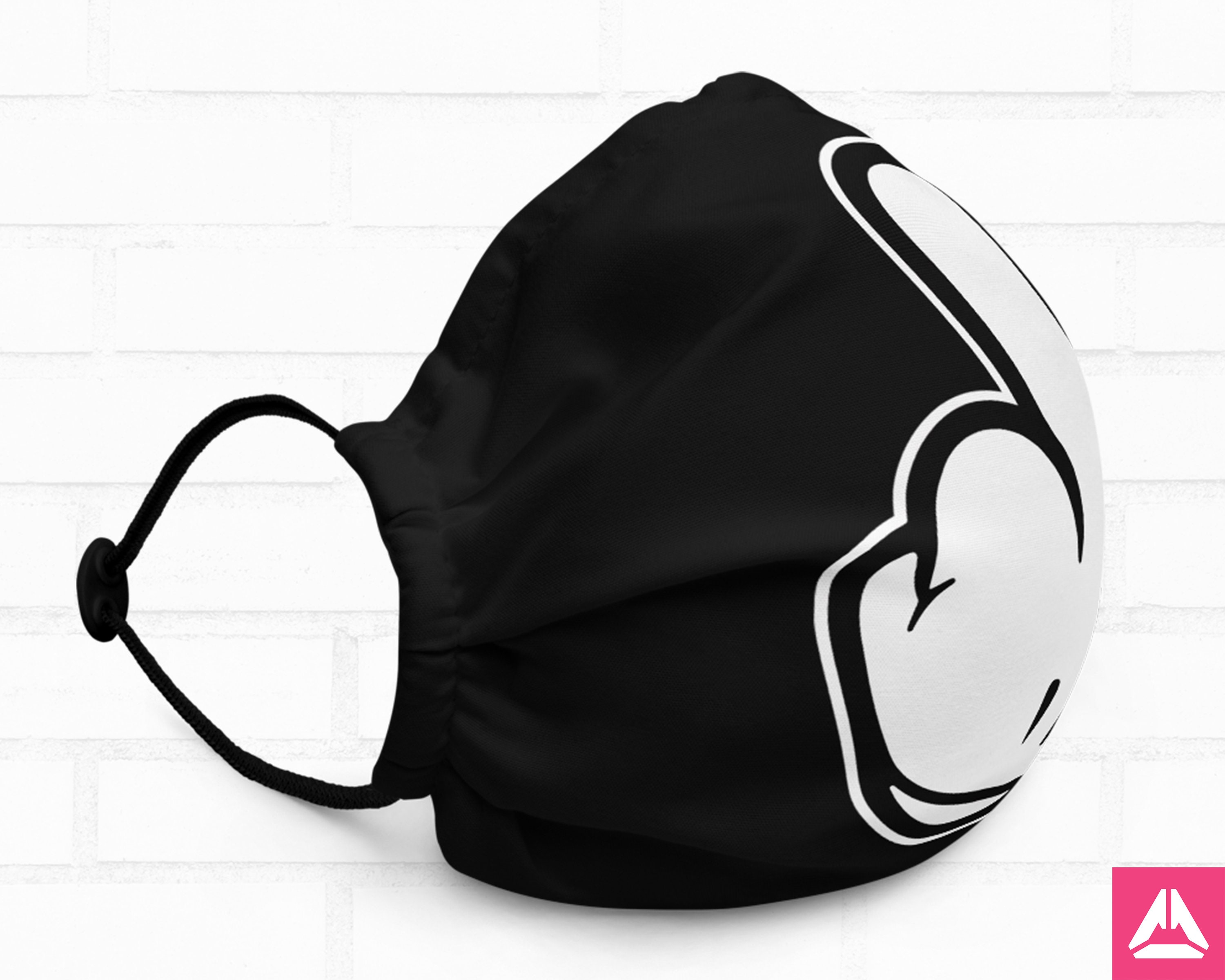 Cartoon Middle Finger Mask Funny Face Mask Antimask Mask - Etsy