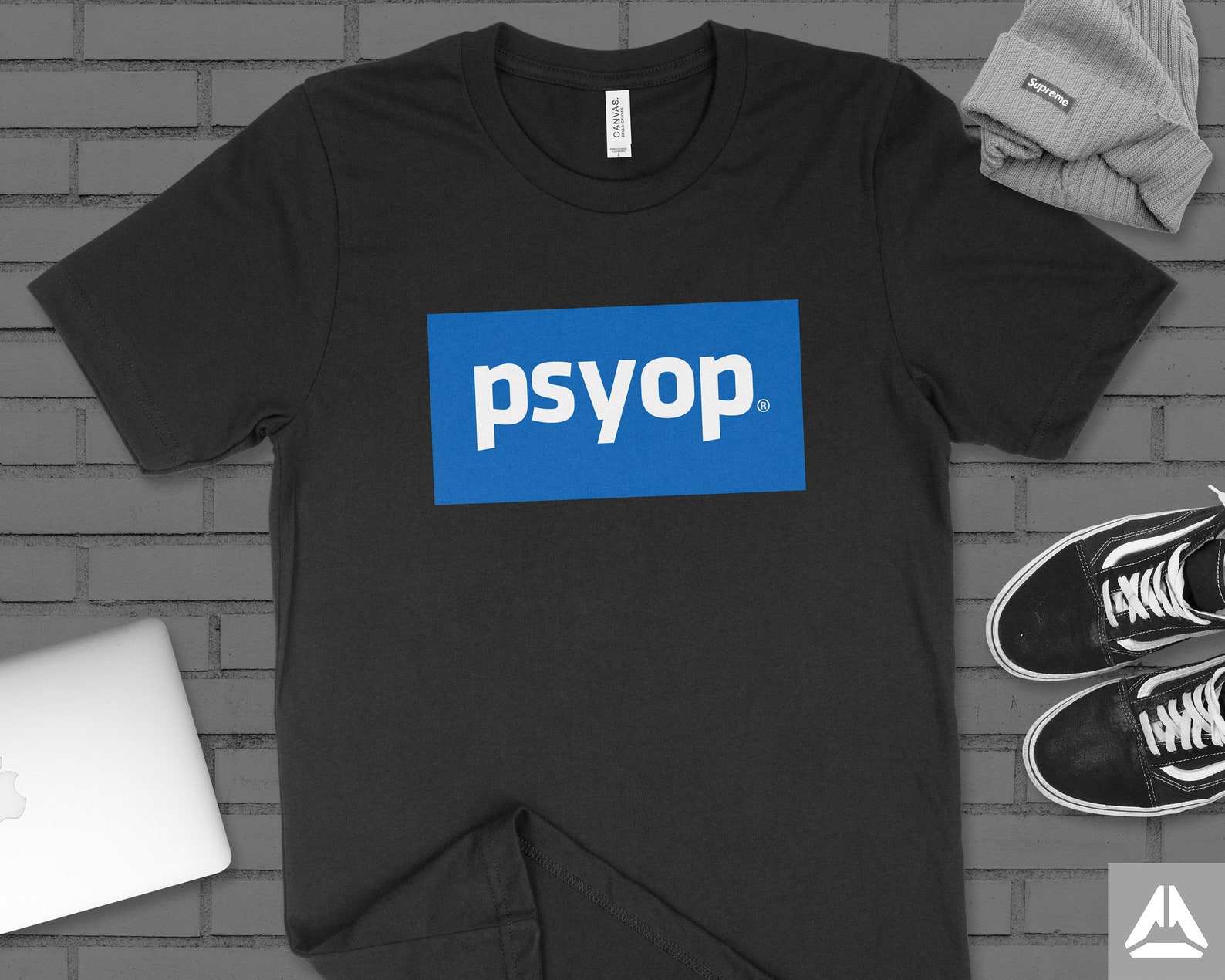 PSYOP Shirt Facebook Logo Flip Conspiracy Shirt Red Pill | Etsy