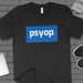 PSYOP Shirt Facebook Logo Flip Conspiracy Shirt Red Pill - Etsy