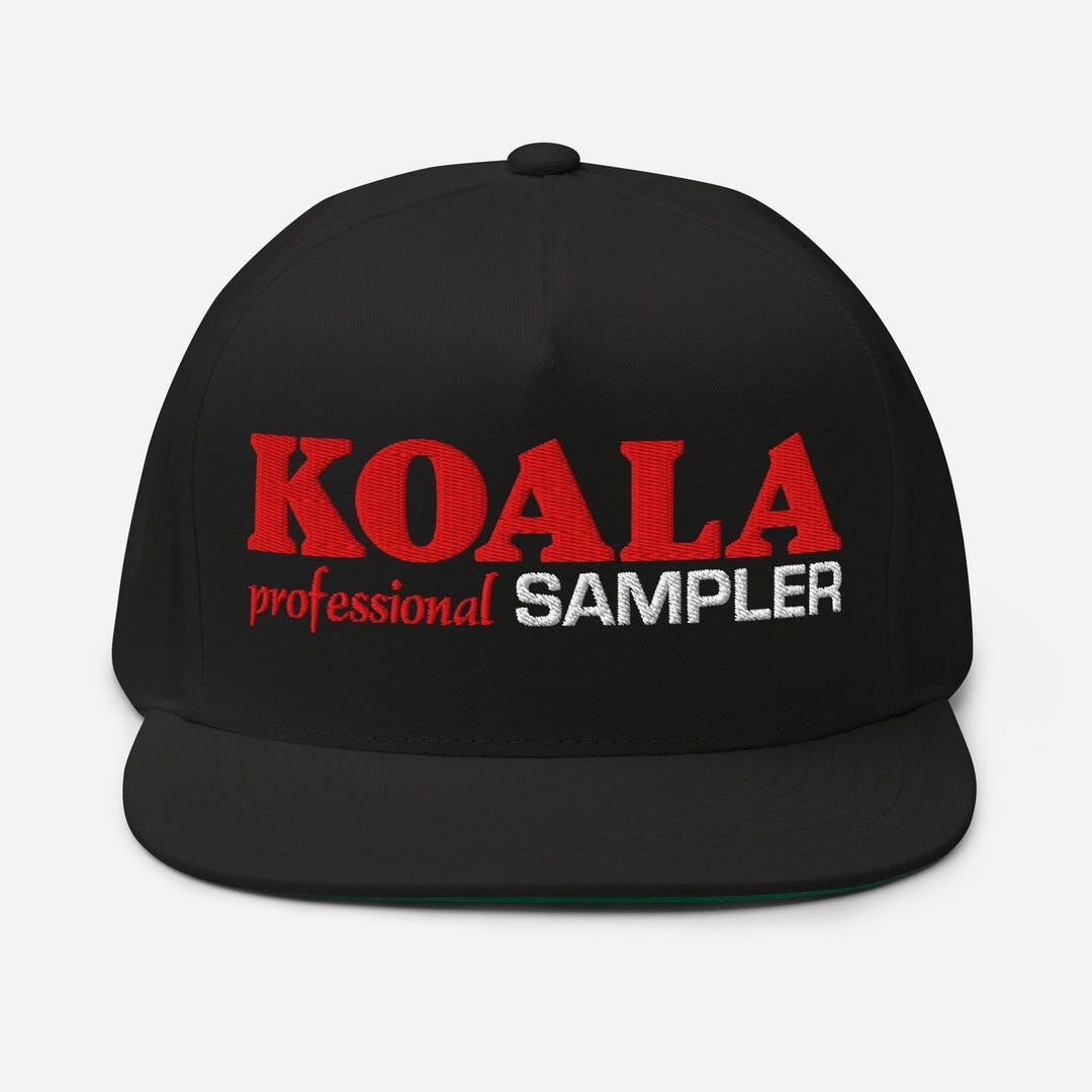 KOALA Sampler - Flat Bill Cap | Koala Sampler Merch | Koala Sampler Hat ...