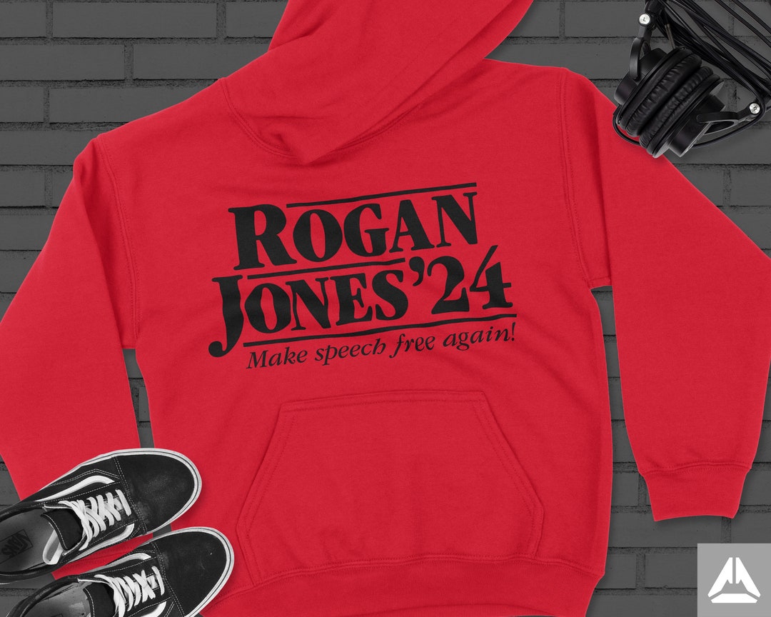 Rogan Jones 2024 Hoodie, Joe Rogan Hoodie, Alex Jones Hoodie, Infowars ...