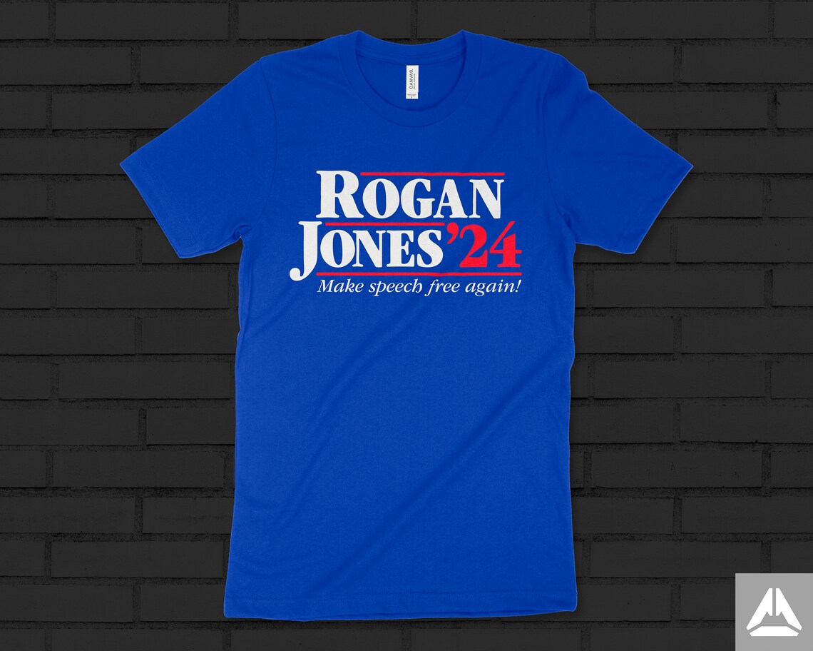 Rogan Jones 2024 Shirt Joe Rogan Shirt Alex Jones Shirt - Etsy