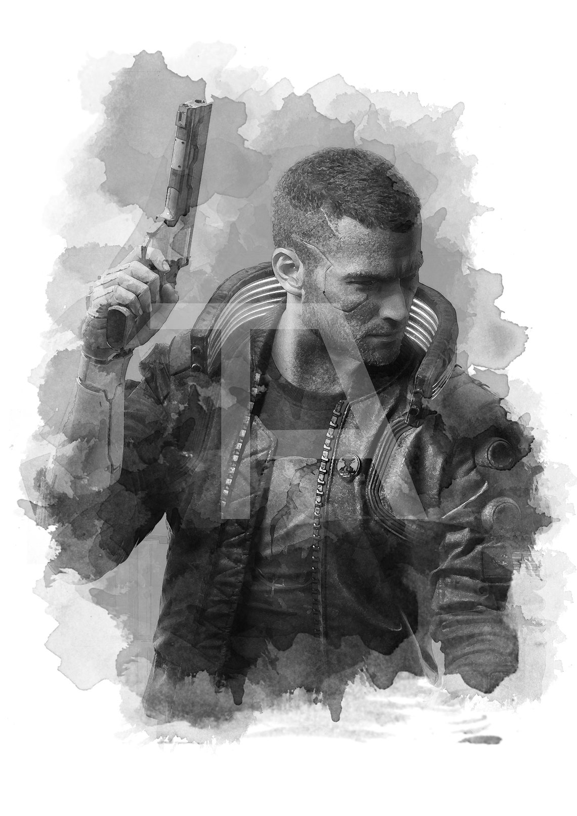 Cyberpunk 2077 Poster Original Printable Creation by | Etsy