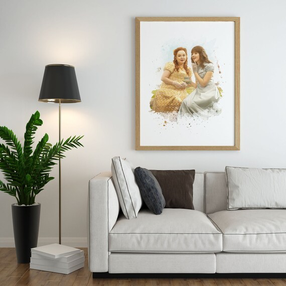 Bridgerton Eloïse and Penelope Printable Poster Downloadable - Etsy