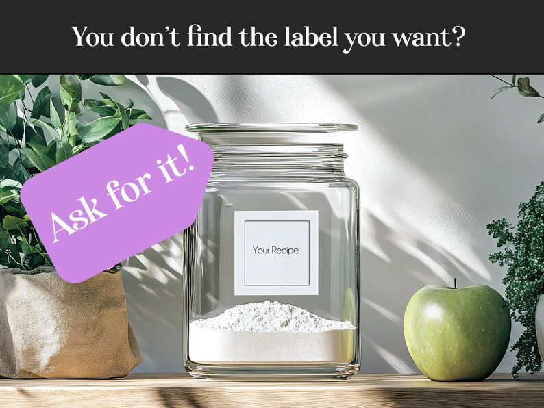 PRINTABLE Complete Bundle 10 Pantry Mix Label Sets (+ 1 Free) Pdf/svg ...