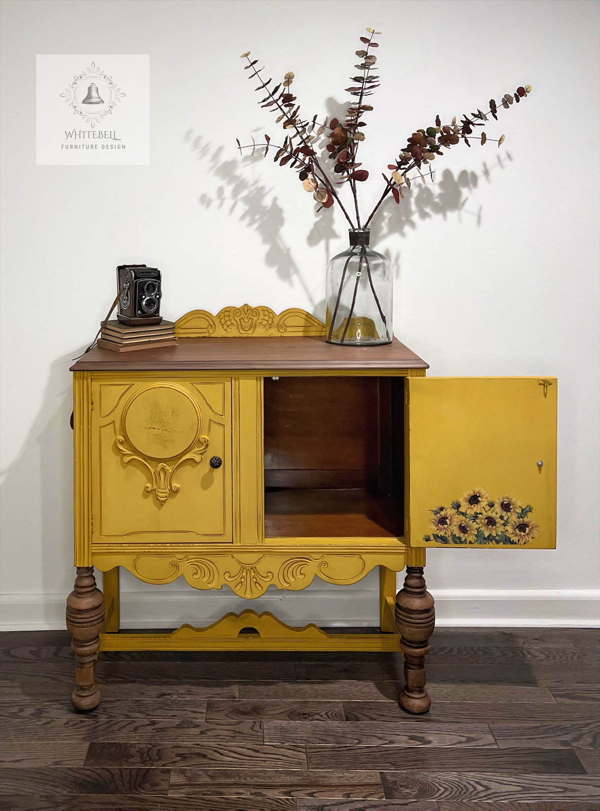 Yellow Sideboard Etsy