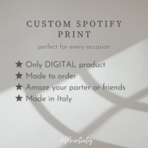 Custom Spotify Print | Your Photo, Your Song | ONLY DIGITAL PRODUCT - Etsy