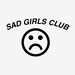Sad Girls Club Vinyl Decal - Etsy