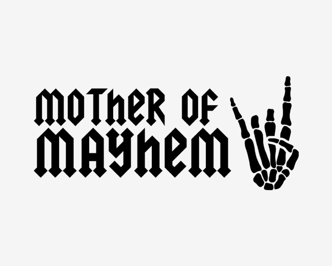 Mother of Mayhem Decal - Etsy