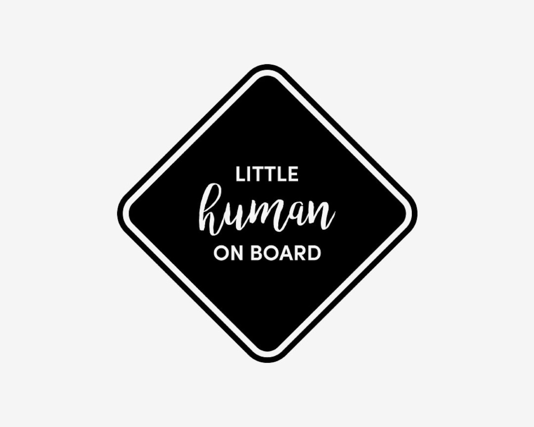 Little Humans on Board Decal - Etsy
