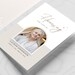 Simple Funeral Program Template, Obituary Template, Memorial Program ...