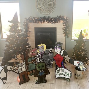 Beetlejuice Fan Art Wooden Yard Art Display - Etsy