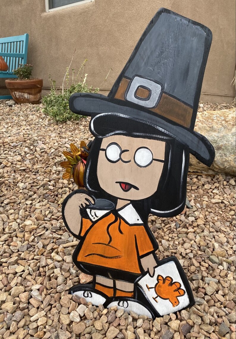 Peanuts Fan Art Thanksgiving Yard Display - Etsy