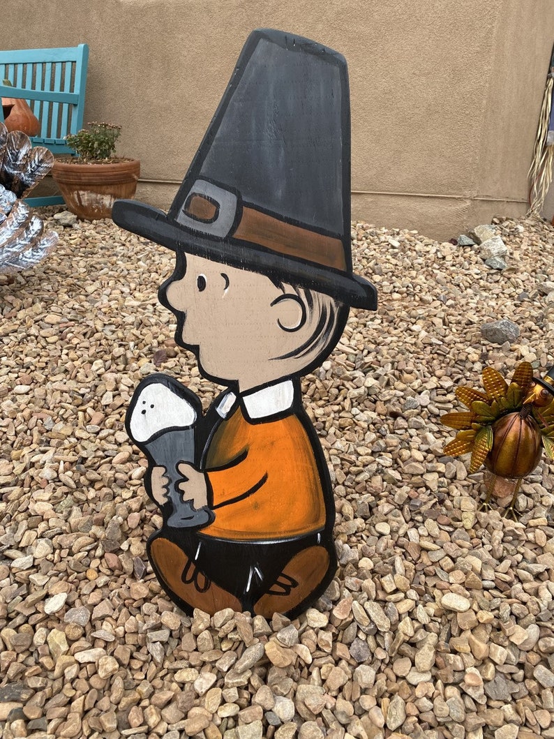 Peanuts Fan Art Thanksgiving Yard Display - Etsy
