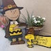 Peanuts Fan Art Thanksgiving Yard Display - Etsy