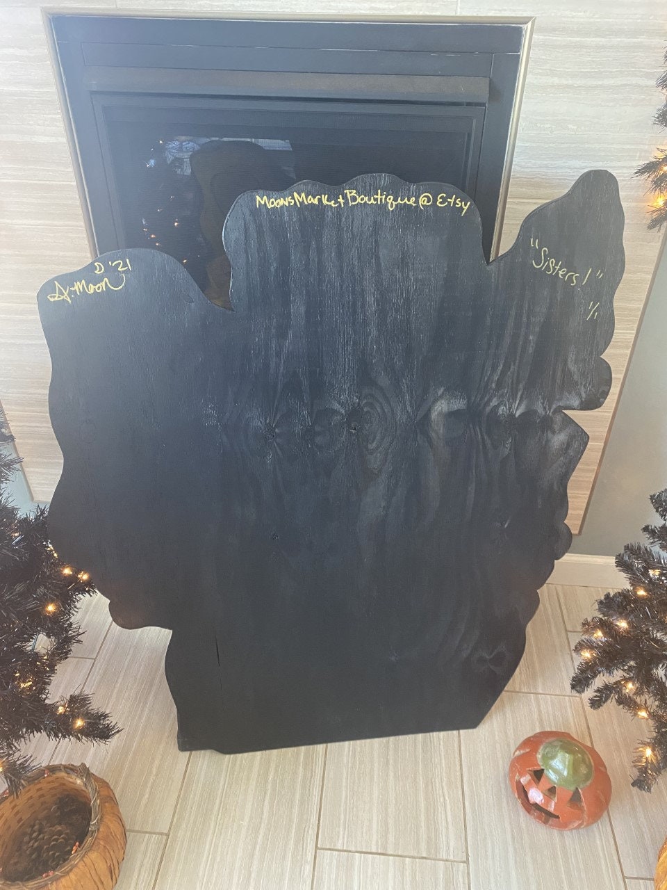 Hocus Pocus Inspired Fan Art Yard Art Set - Etsy