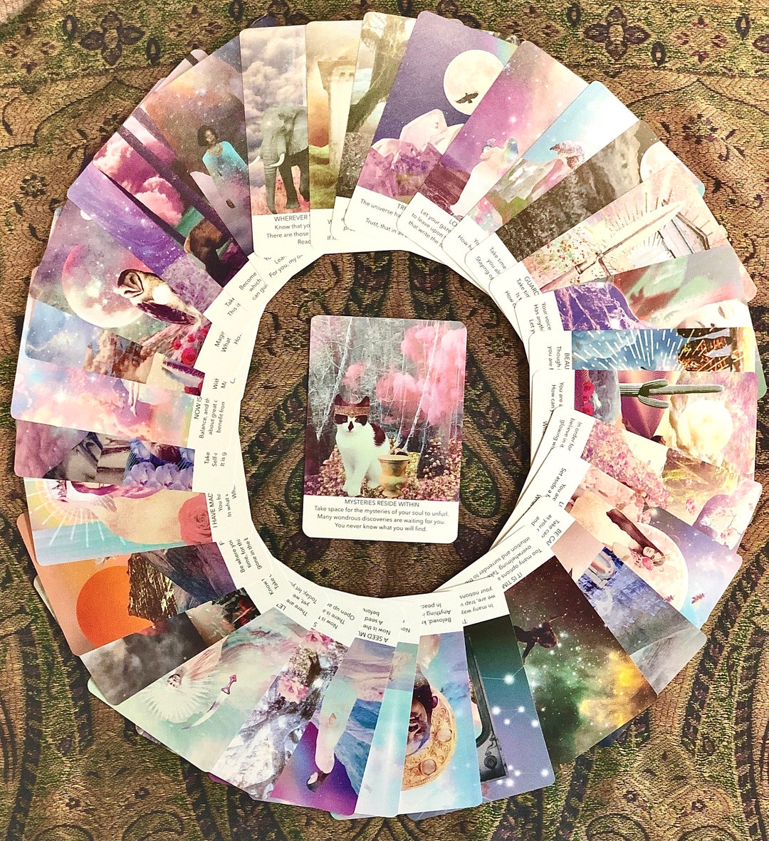 2nd Edition~32 Card-messages From the Divine Oracle Deck - Etsy