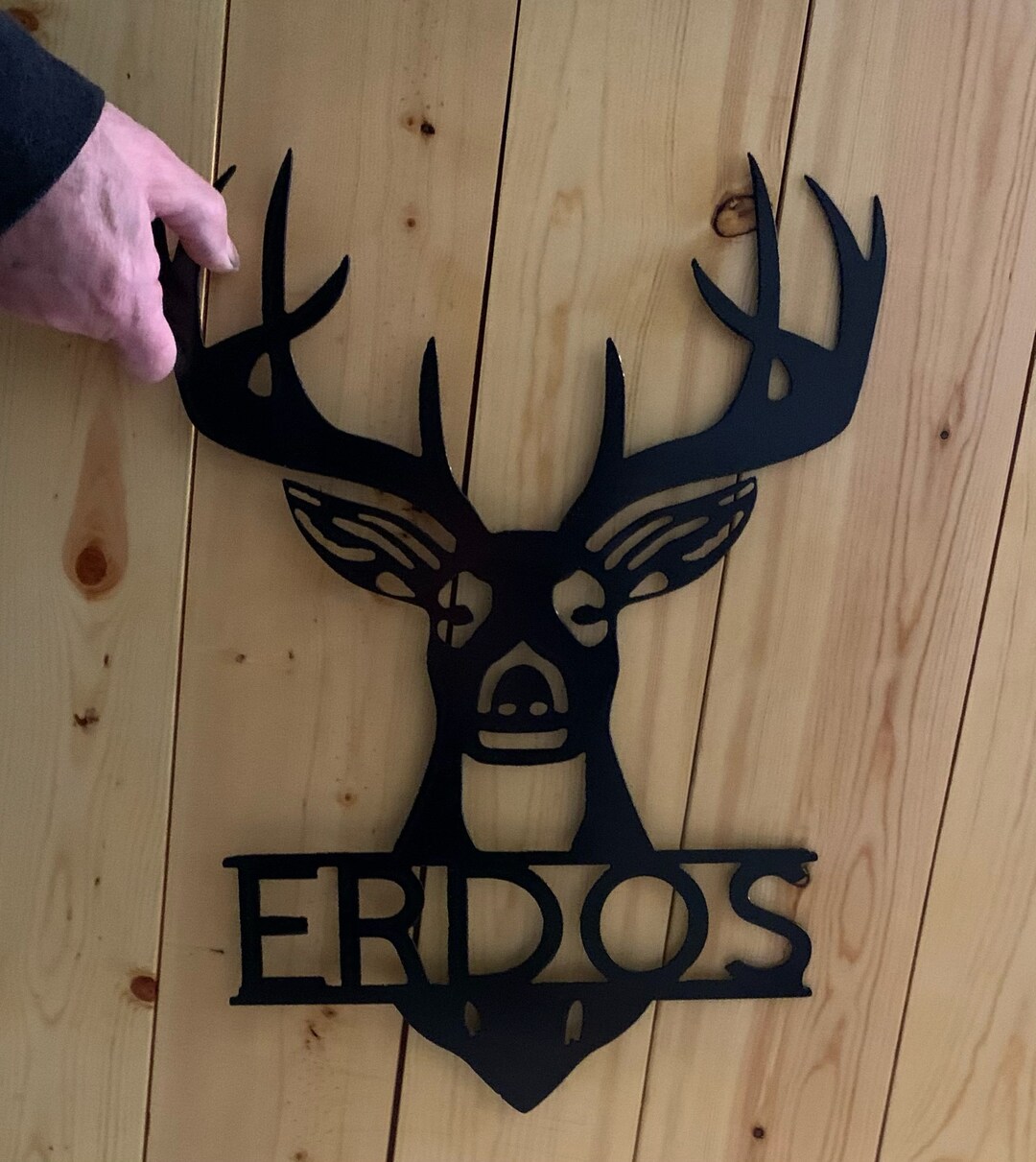 Personalized Deer/buck Sign - Etsy