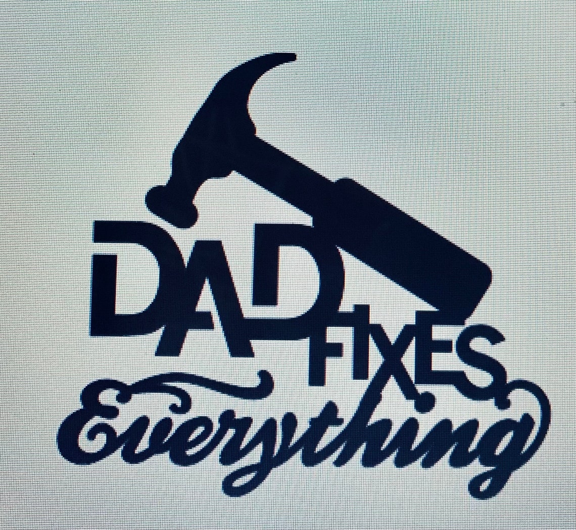Dad Fixes Everything Metal Sign or Yard Sign Fathers Day Gift - Etsy UK