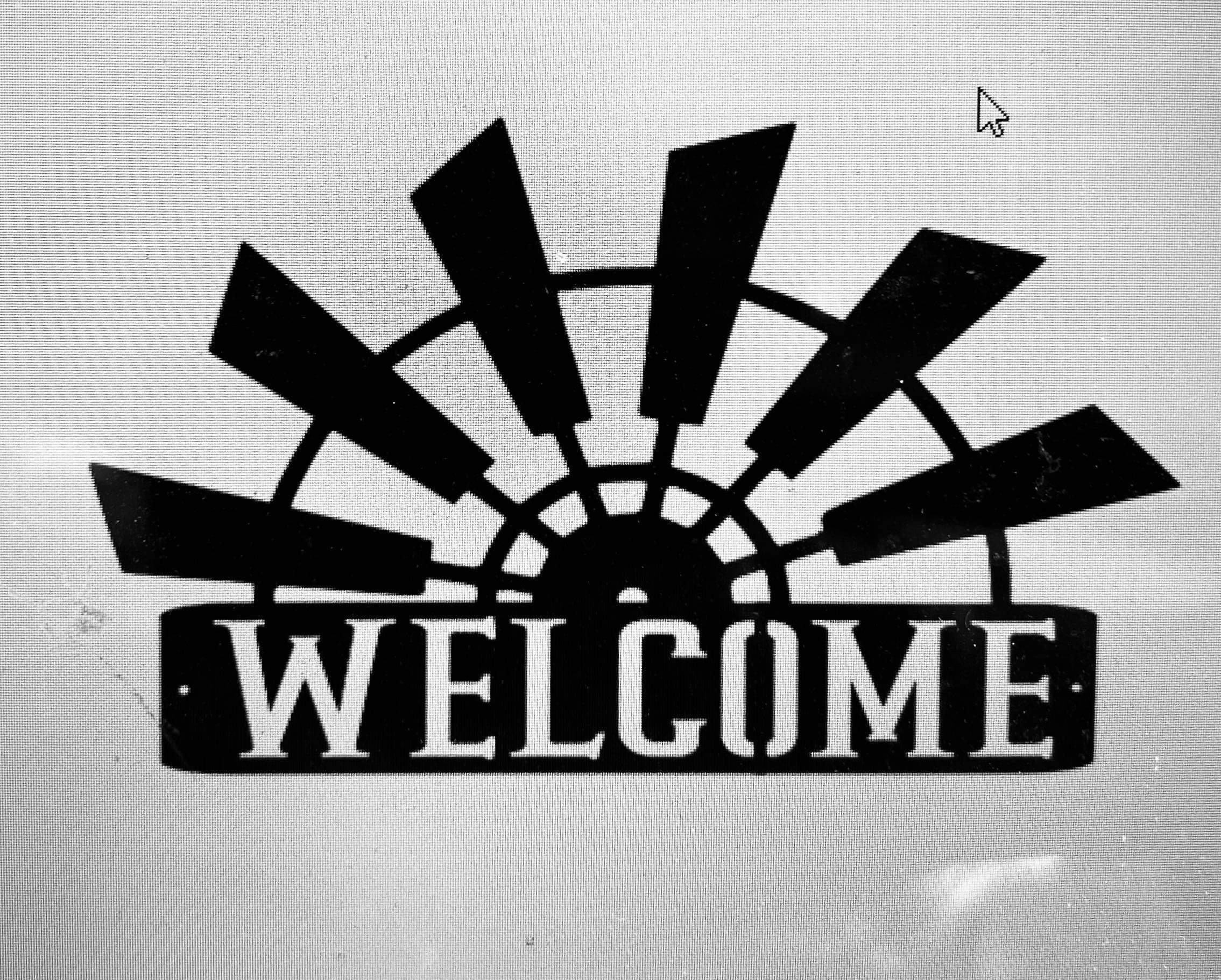 Personalized Farmhouse Windmill Hanging Metal Sign Can Be - Etsy