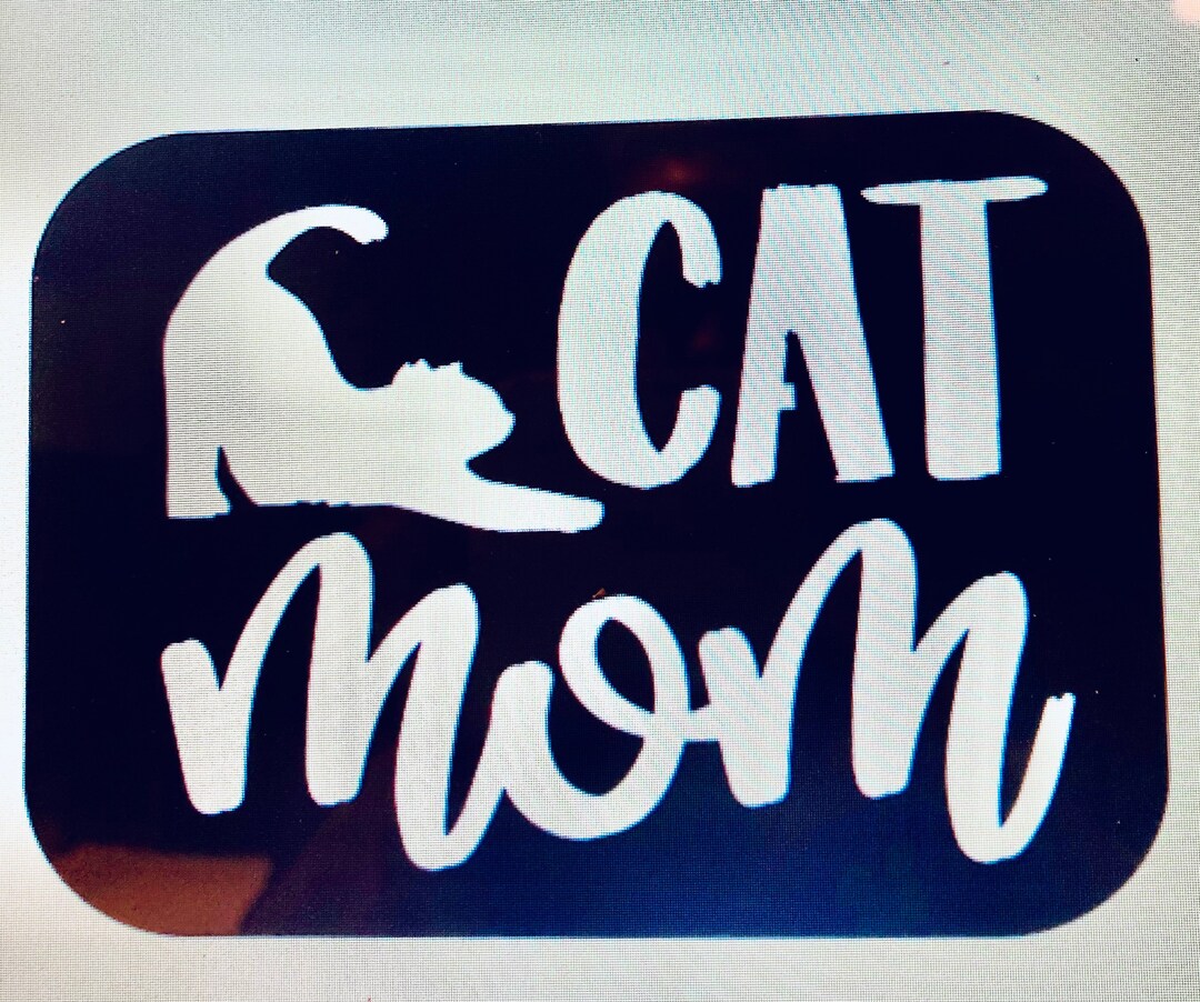Cat Mom Metal Indoor Sign Free Shipping - Etsy UK