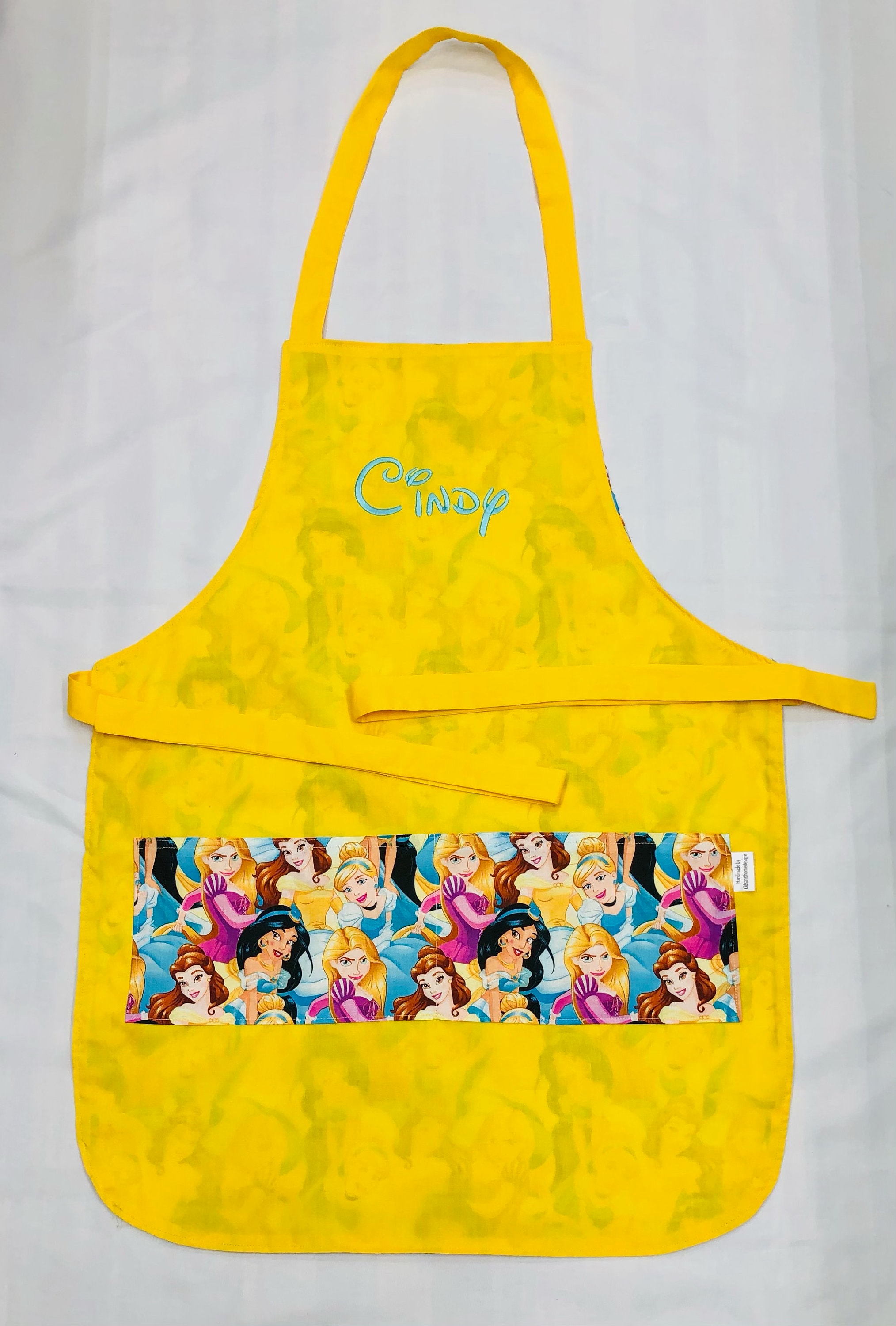 Disney Princesses Reversible Craft Apron - Etsy