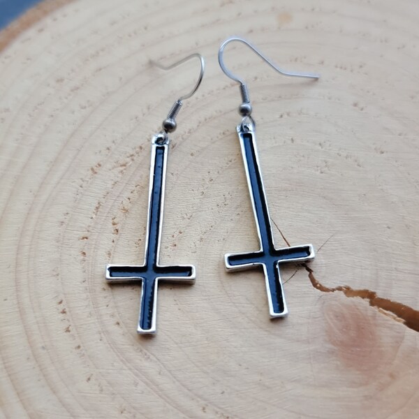 Inverted Cross - Etsy