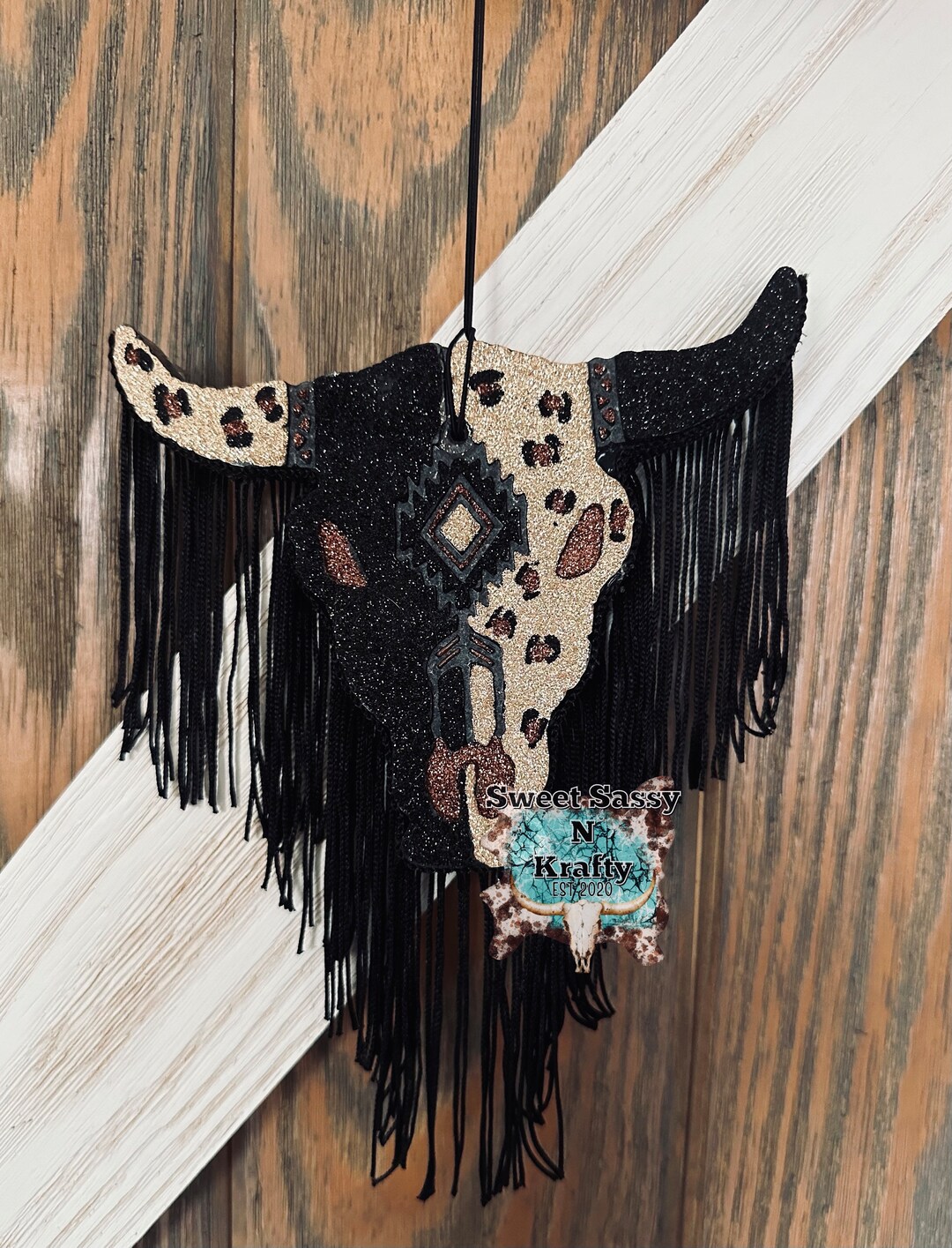 Leopard Print Bull Head Freshie| Cute Cow Freshie| Bull Head Freshie ...