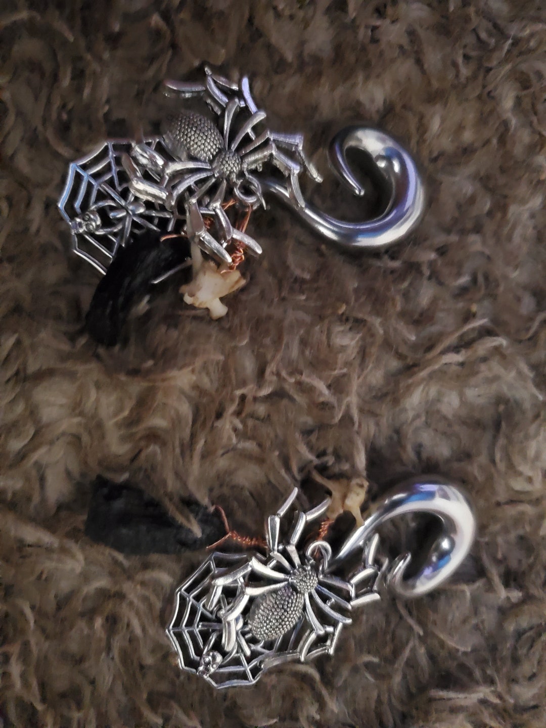 00gage/ 10mm Spider Plugs - Etsy