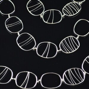 Japanese Lanterns Aloft: 56" Long Statement Piece Worn as a Single ...