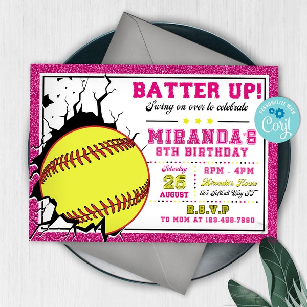 Softball Party - Etsy