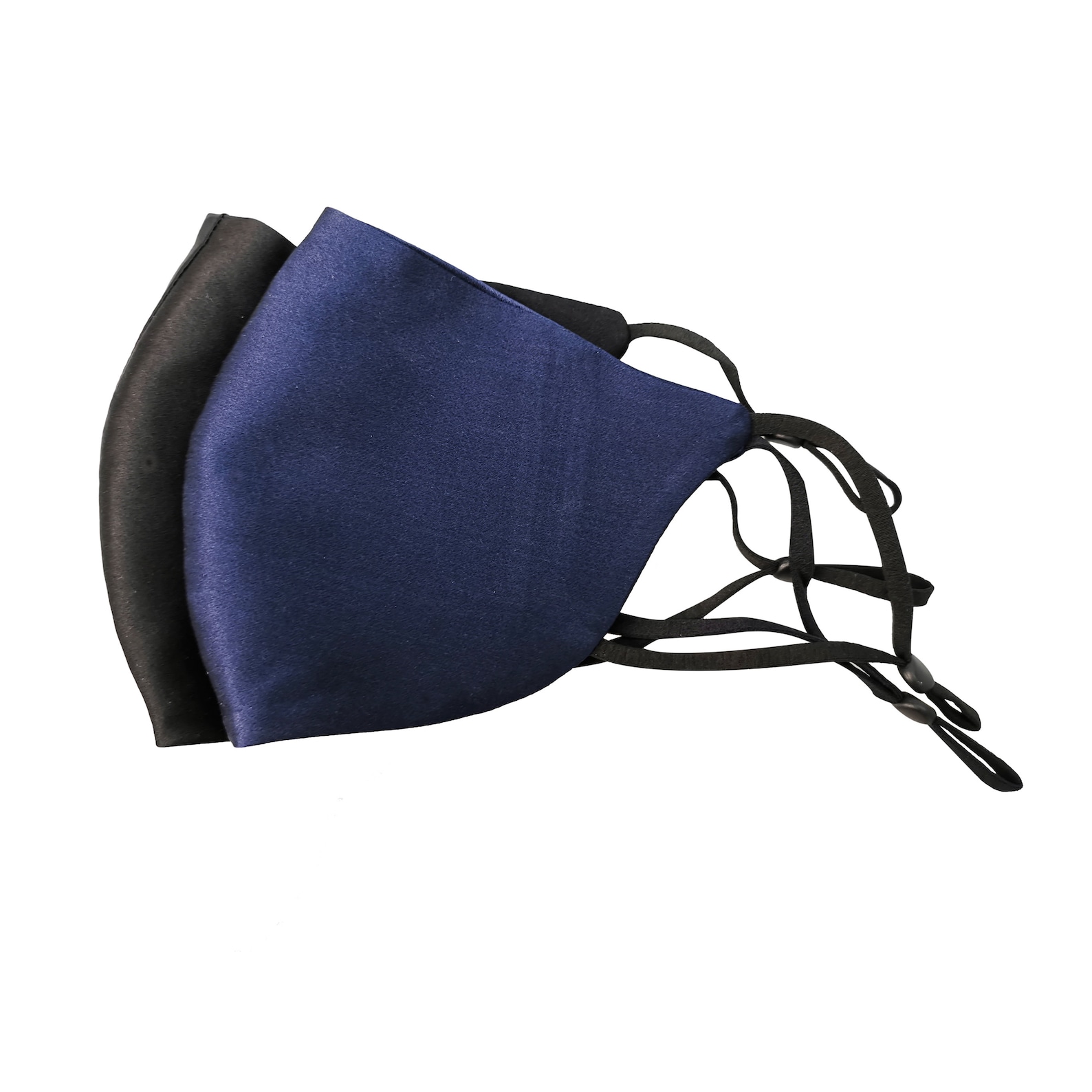 100% Mulberry Silk Face Mask With Nose Wire & Filter Pocket, Adjustable ...