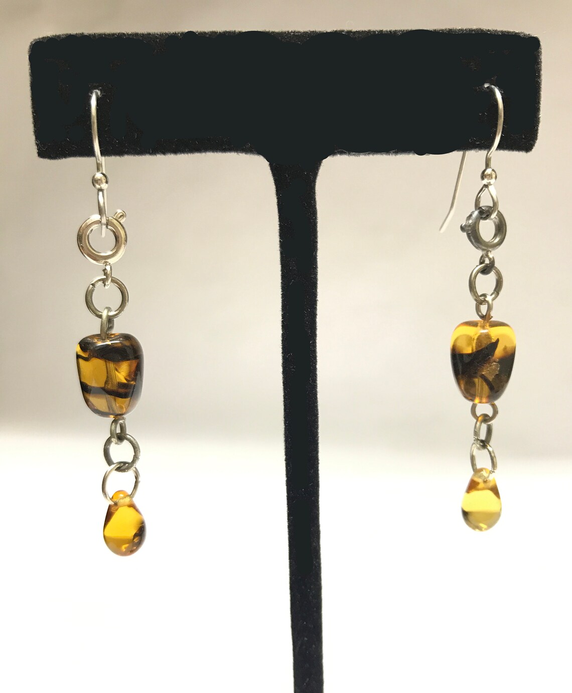 Reconfigurable Amber Glass Multinecklace - Etsy