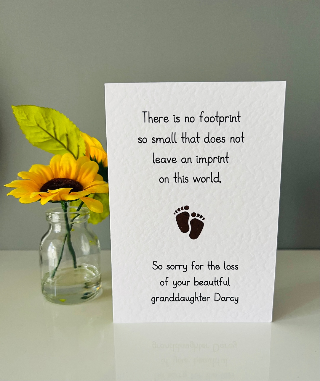 Child Loss. Sympathy Card. Grief Card . Sorry for Your Loss . Death of ...