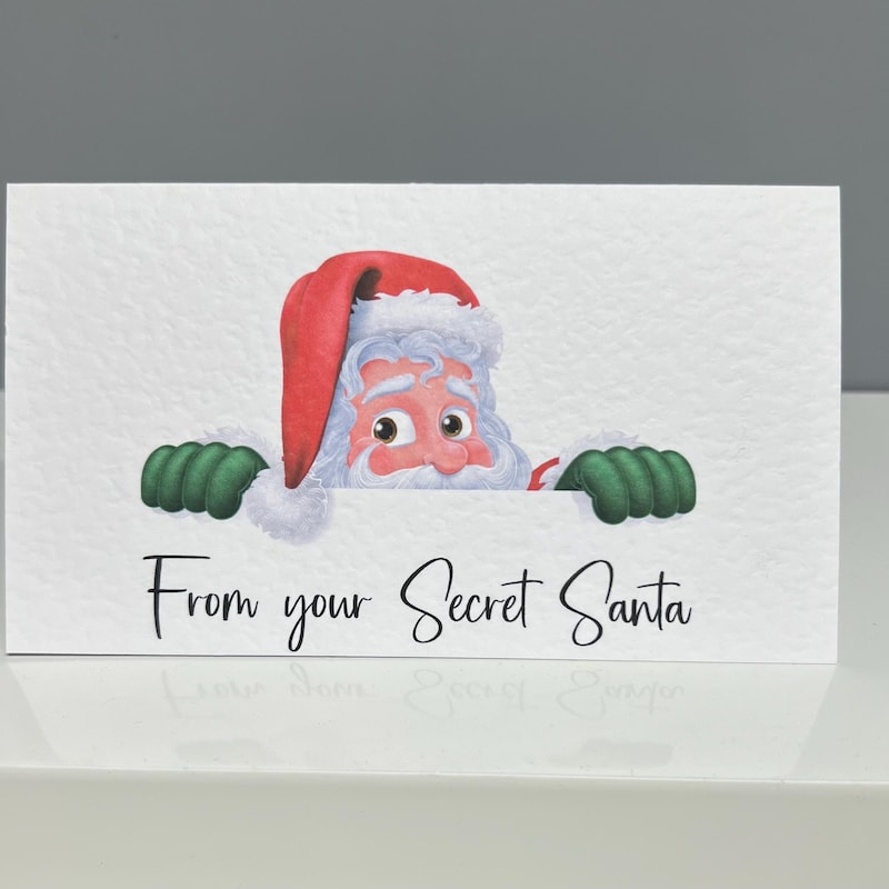 Secret Santa Cash Card - Etsy UK
