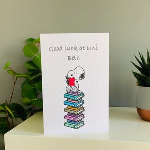 Good Luck at University College School Personalised Card. - Etsy